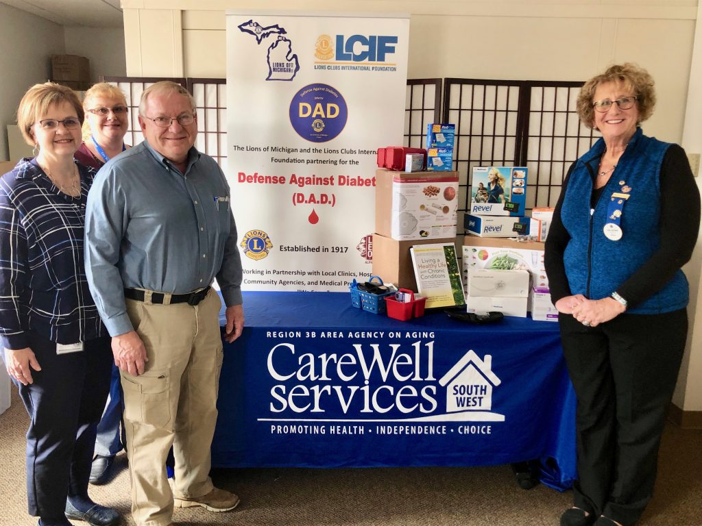 Lions Club and CareWell Partner to Provide Supplies for Diabetic Health ...